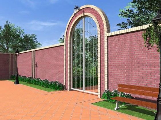 Modern 10 ideas of fences and fences to give security to your house ...