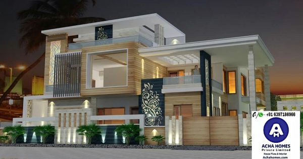 60 Feet by 60 3600 Square Feet Modern House Plan India, Latest ...